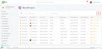 What is the Benefit Sync Dashboard?